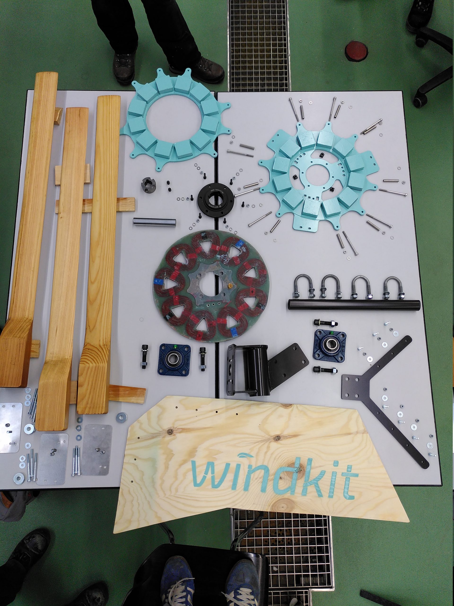 Energie selbst erzeugen, mit der offenen Kleinwindanlage Windkit - Prototype Fund Hardware